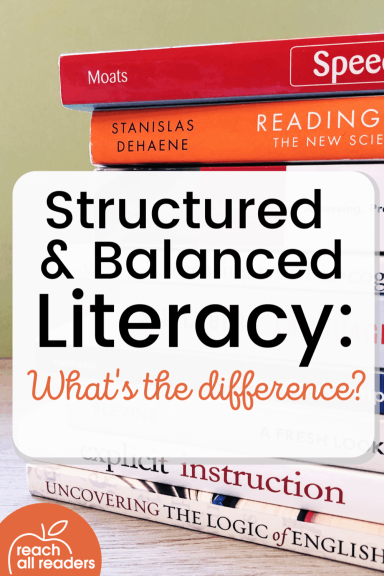 What is the difference between balanced and structured literacy ...