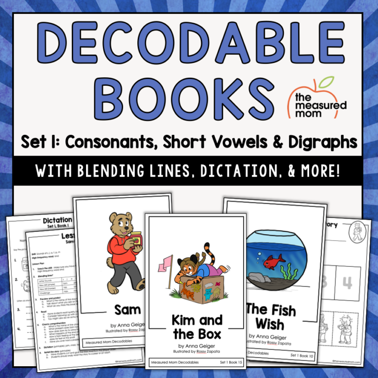 Special Offer - Decodable Books & Lessons for CVC Words & Common ...