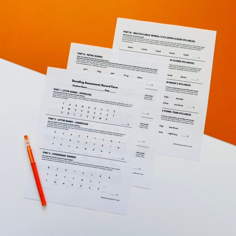 Free phonics assessment - Reach All Readers