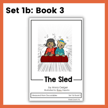 Decodable Books Set 1b - Book 3 - Reach All Readers