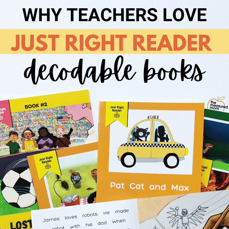 5 Reasons you'll LOVE Just Right Reader decodable books! - Reach All ...