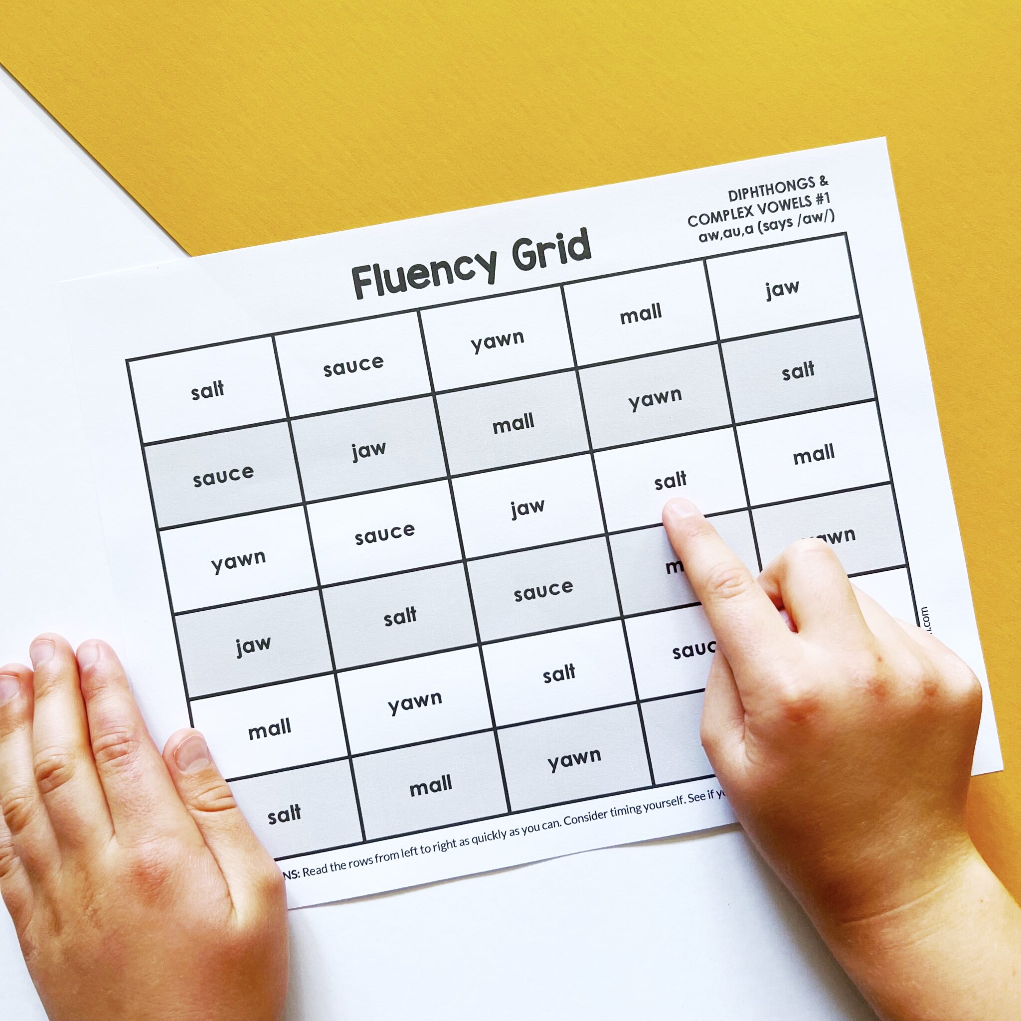 Fluency Grids - Level 3 - Diphthongs, Prefixes, Suffixes & More - Reach ...
