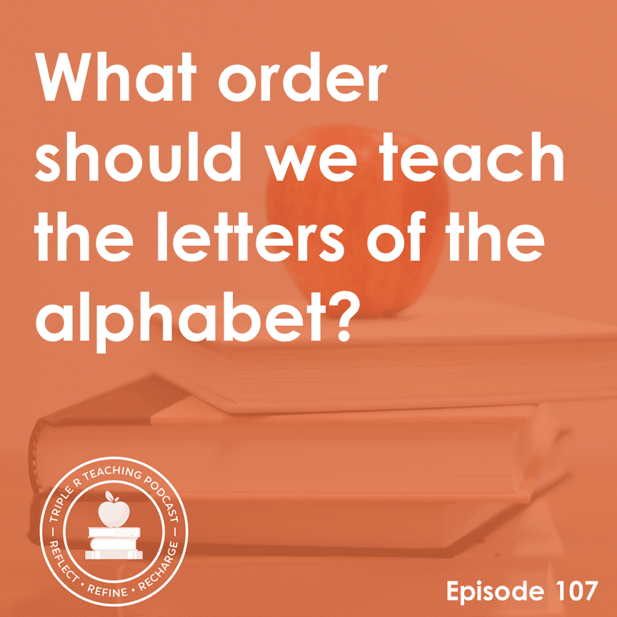 What order should we teach the letters of the alphabet? - Reach All Readers