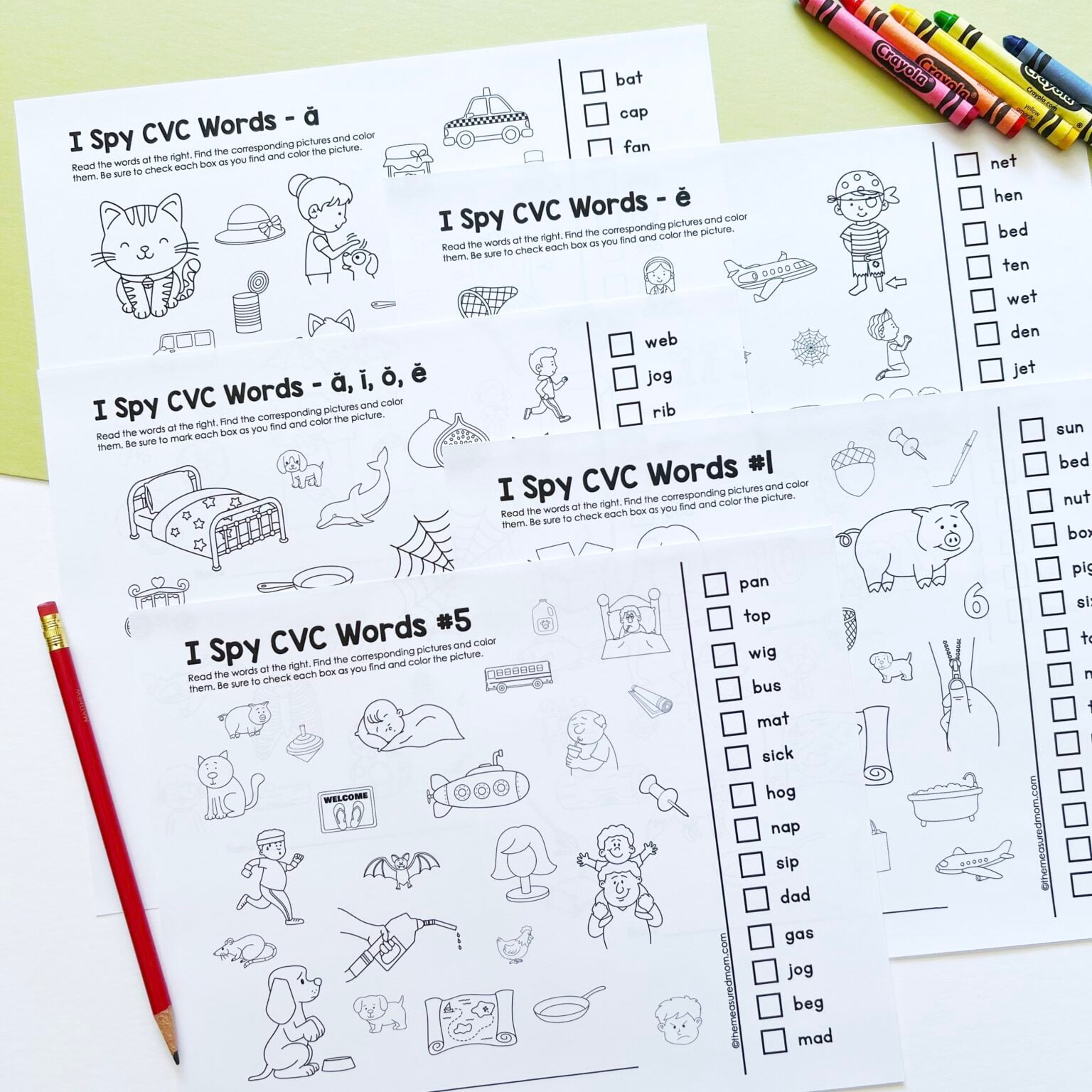 I Spy CVC Words - Reach All Readers