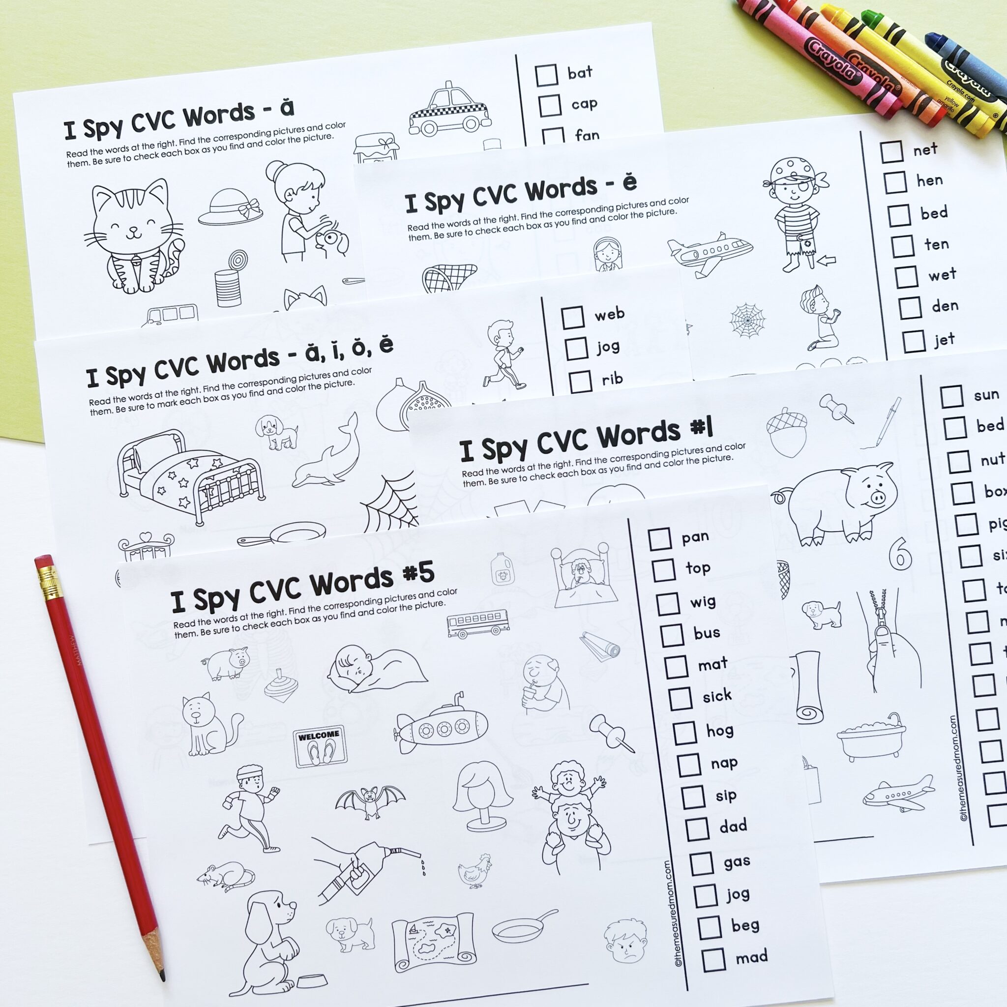 I Spy CVC Words - Reach All Readers