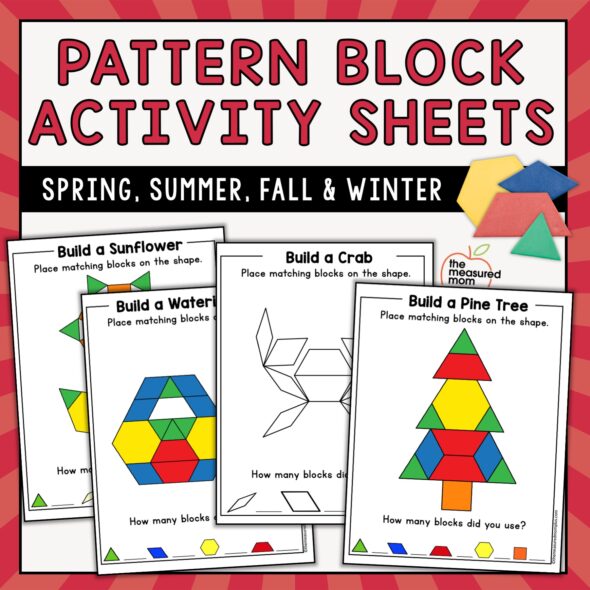 Pattern Block Activity Sheets - Reach All Readers