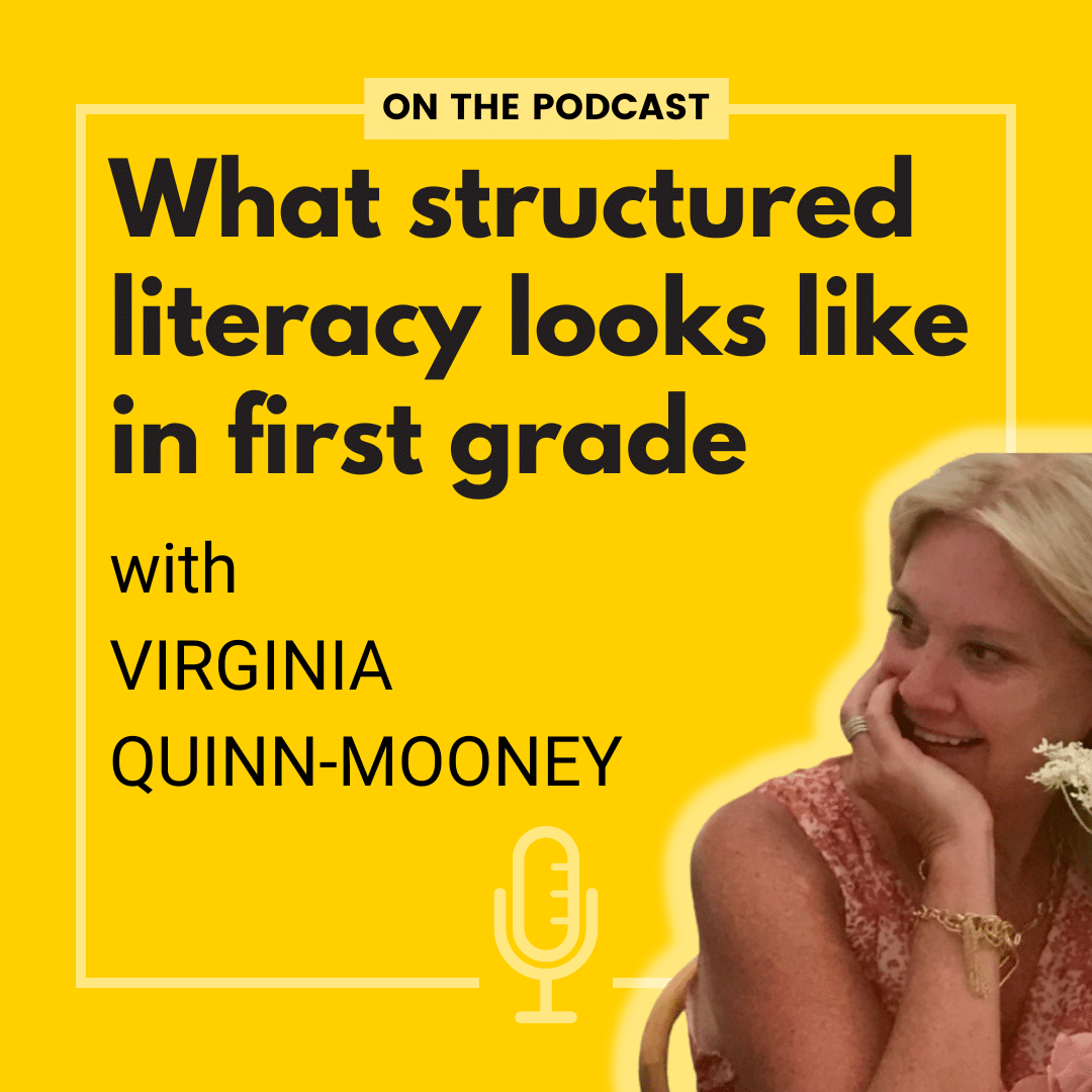 What structured literacy looks like in first grade - Reach All Readers