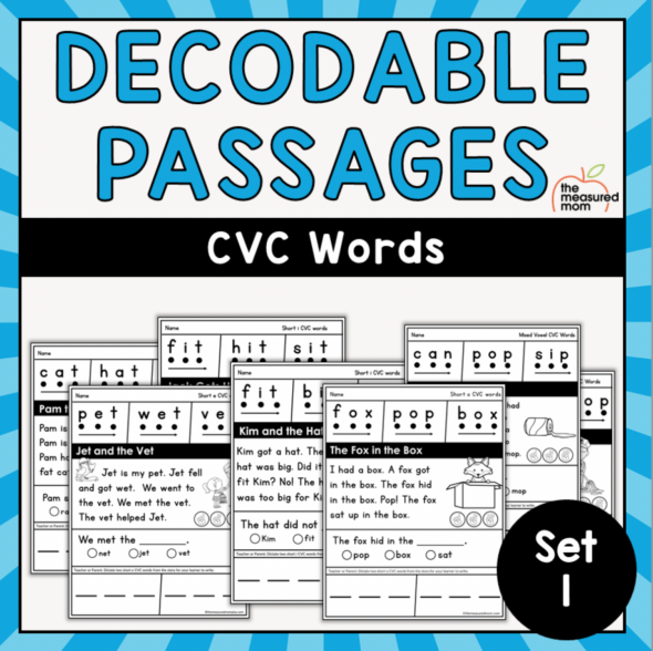 Free decodable passages for short a CVC words - Reach All Readers