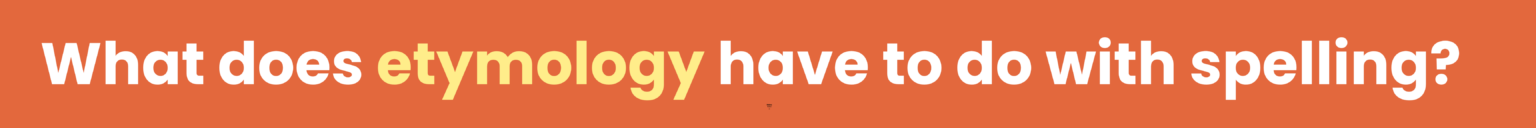 What do phonology, orthography, and morphology have to do with spelling ...