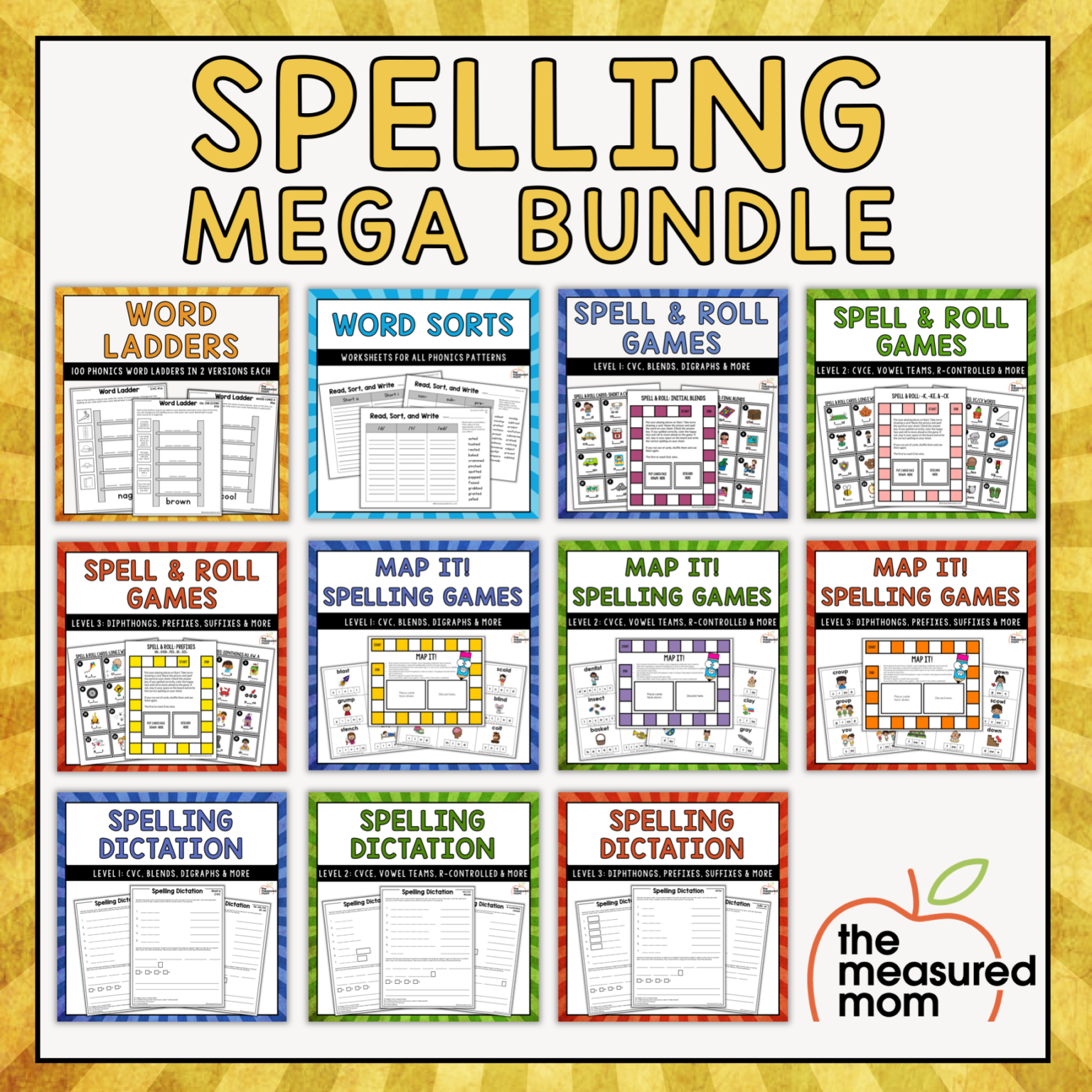Flash Sale: Spelling Mega Bundle - Reach All Readers