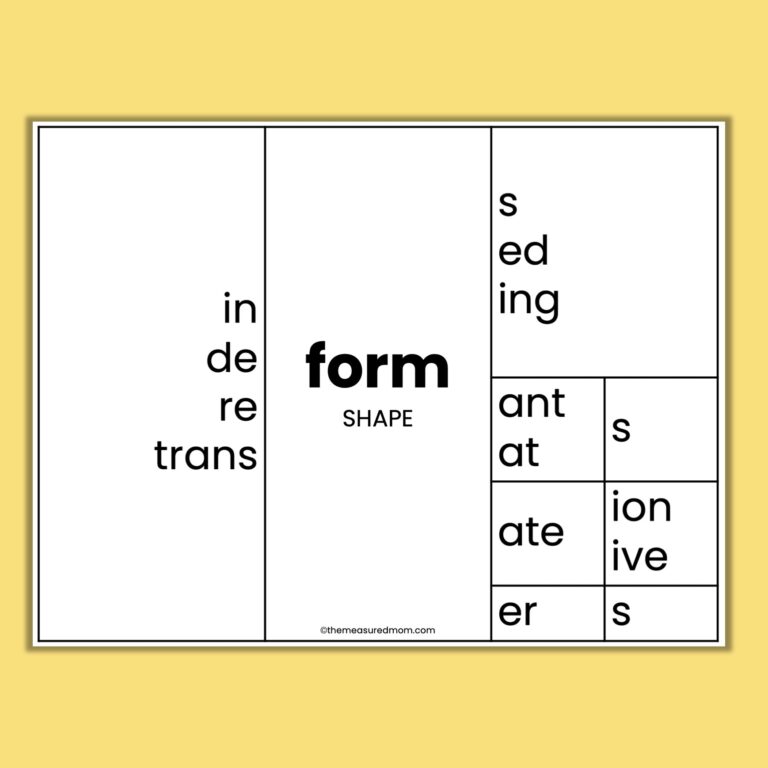 Free word matrix activities - Reach All Readers