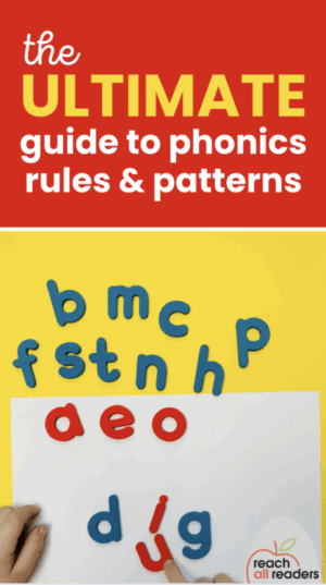 The ultimate guide to phonics rules and patterns - Reach All Readers
