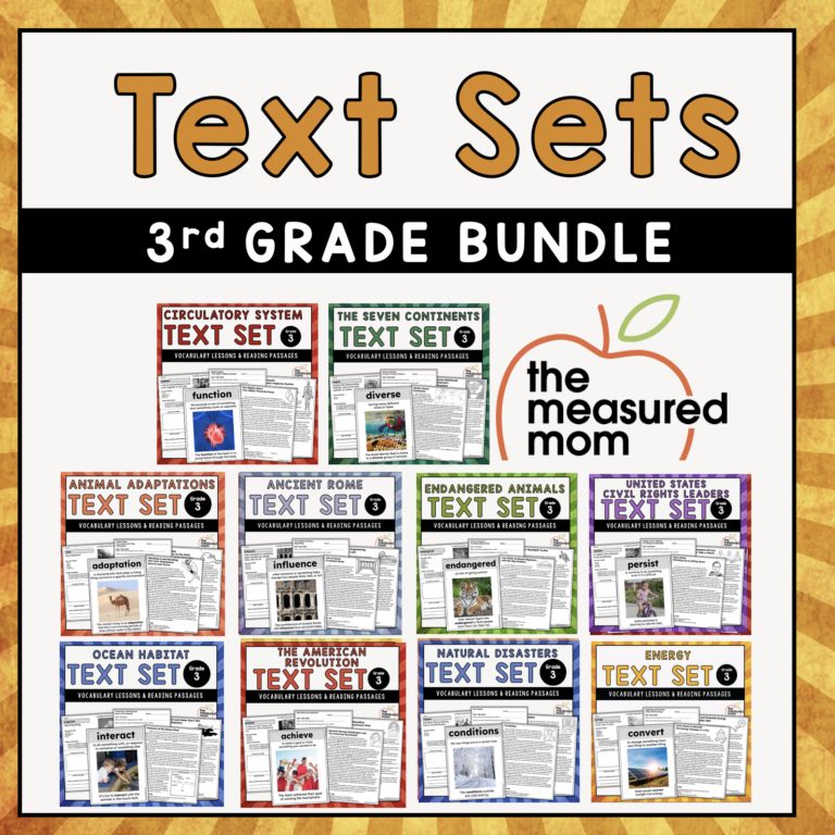 Third Grade Text Set Bundle - Reach All Readers