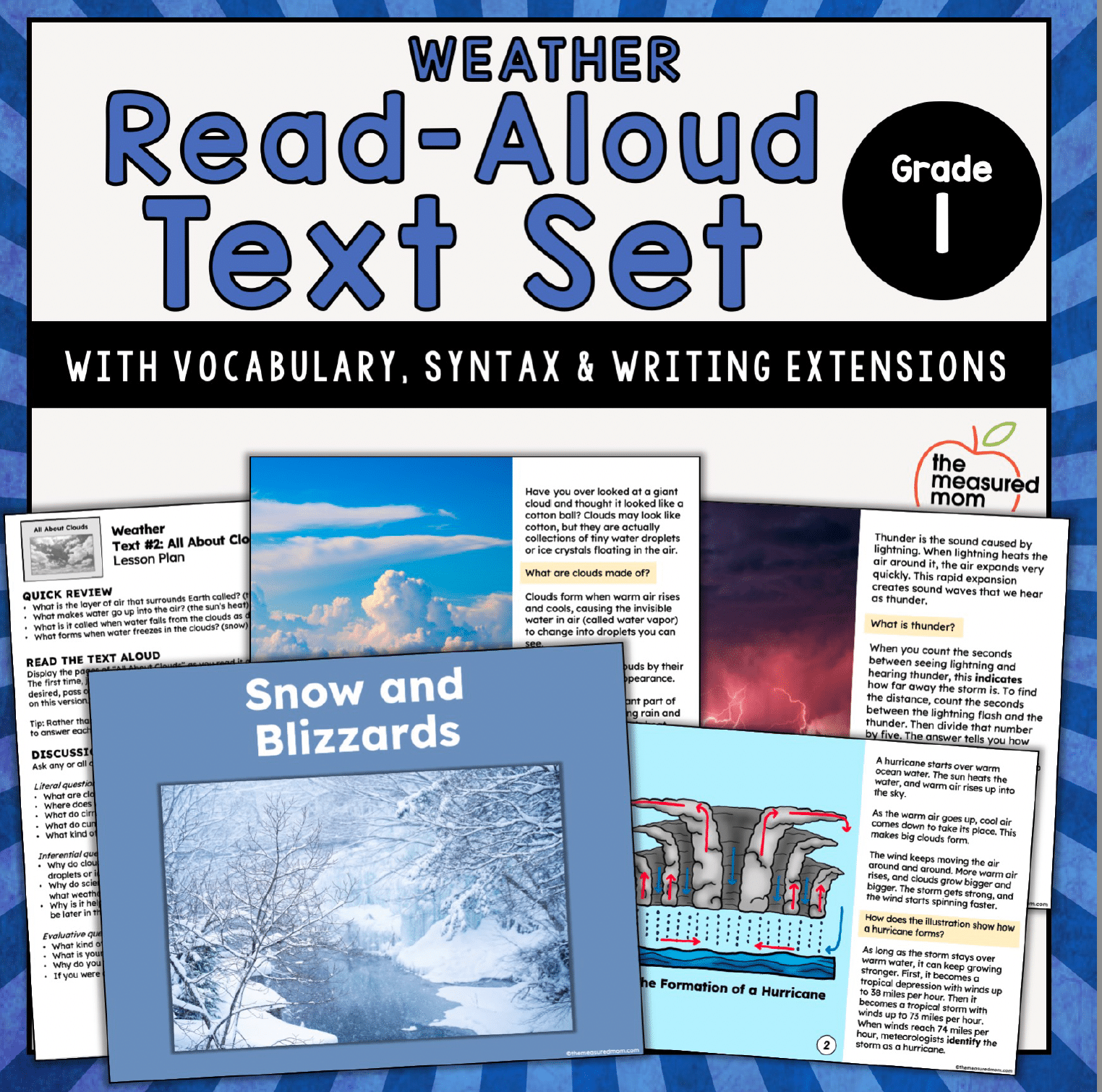 Weather: Read-Aloud Text Set for First Grade - Reach All Readers