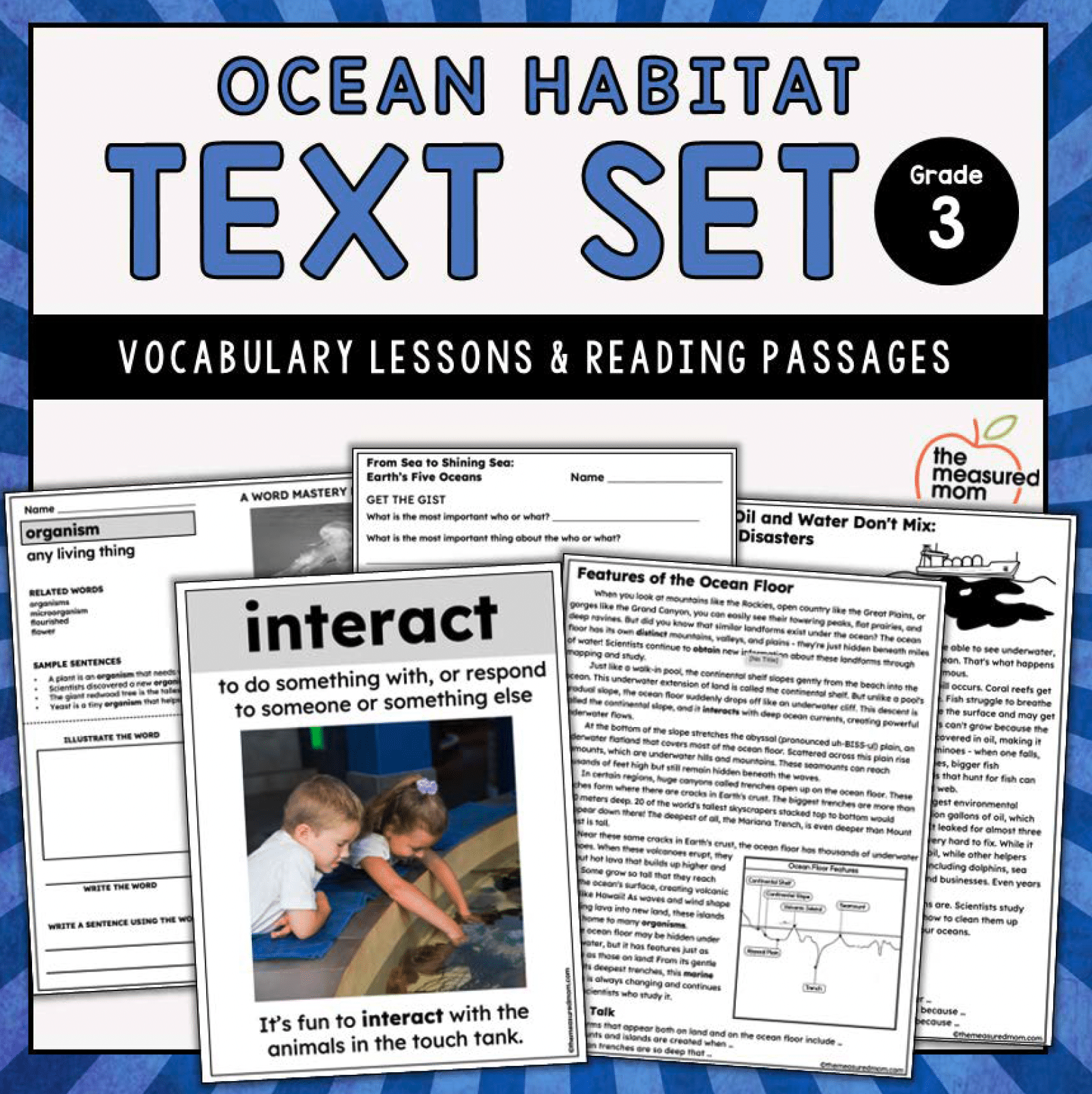 Ocean Habitat: Text Set for 3rd Grade - Reach All Readers