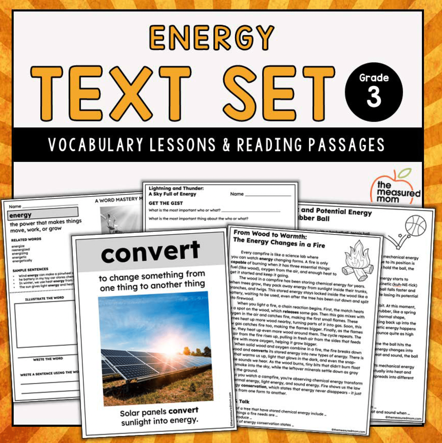 Energy: Text Set for 3rd Grade - Reach All Readers