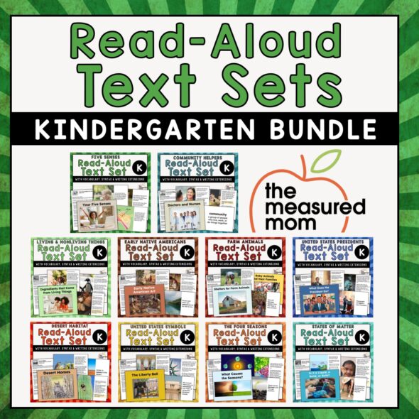 Kindergarten Read-Aloud Text Set Bundle - Reach All Readers