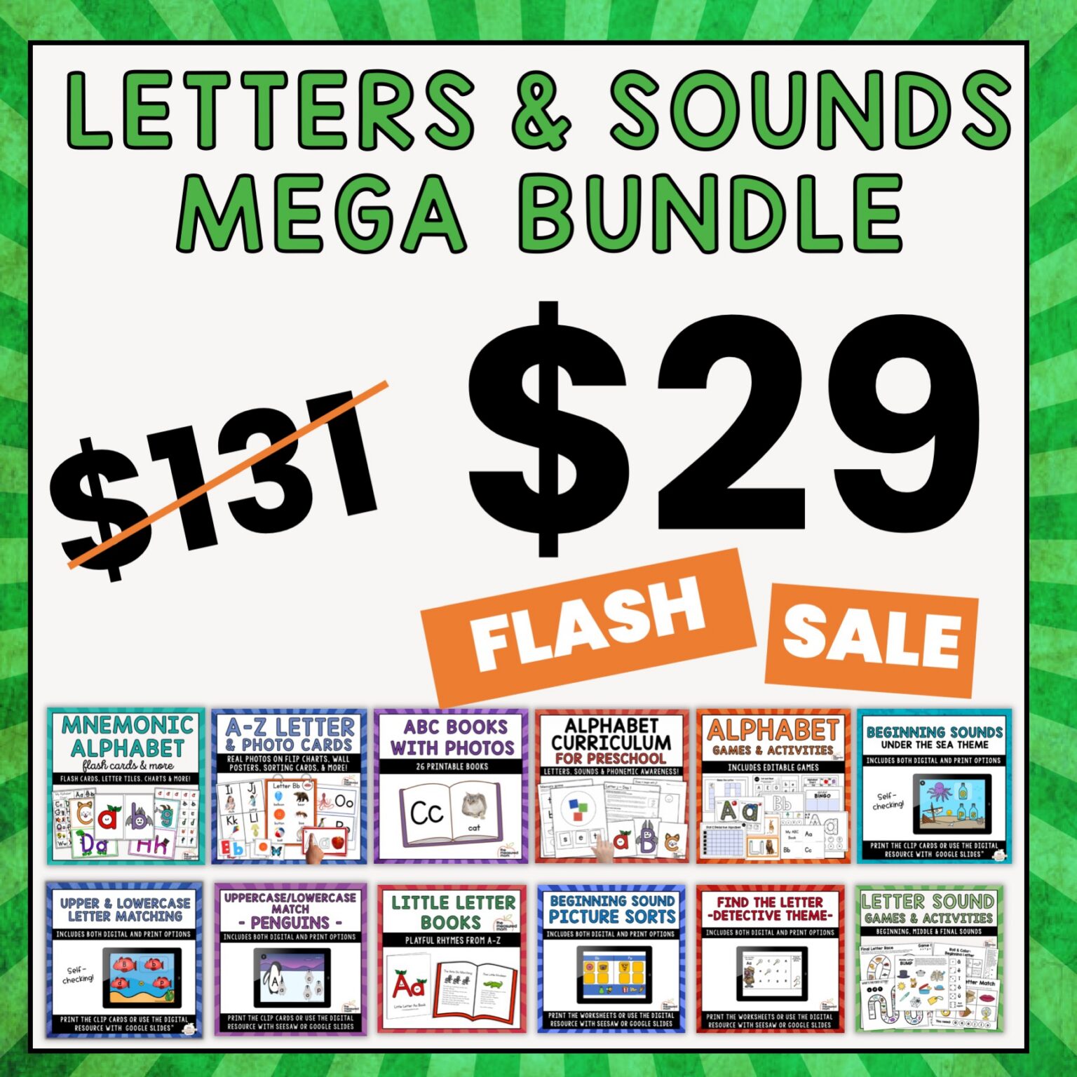 Letters & Sounds Mega Bundle - Reach All Readers