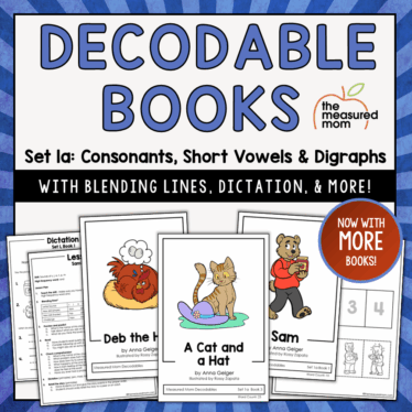 Decodable Books & Lessons Set 1a: CVC Words & Common Digraphs - Reach ...