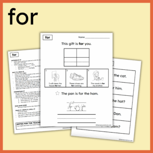 FREE sight word lessons with decodable text - Reach All Readers