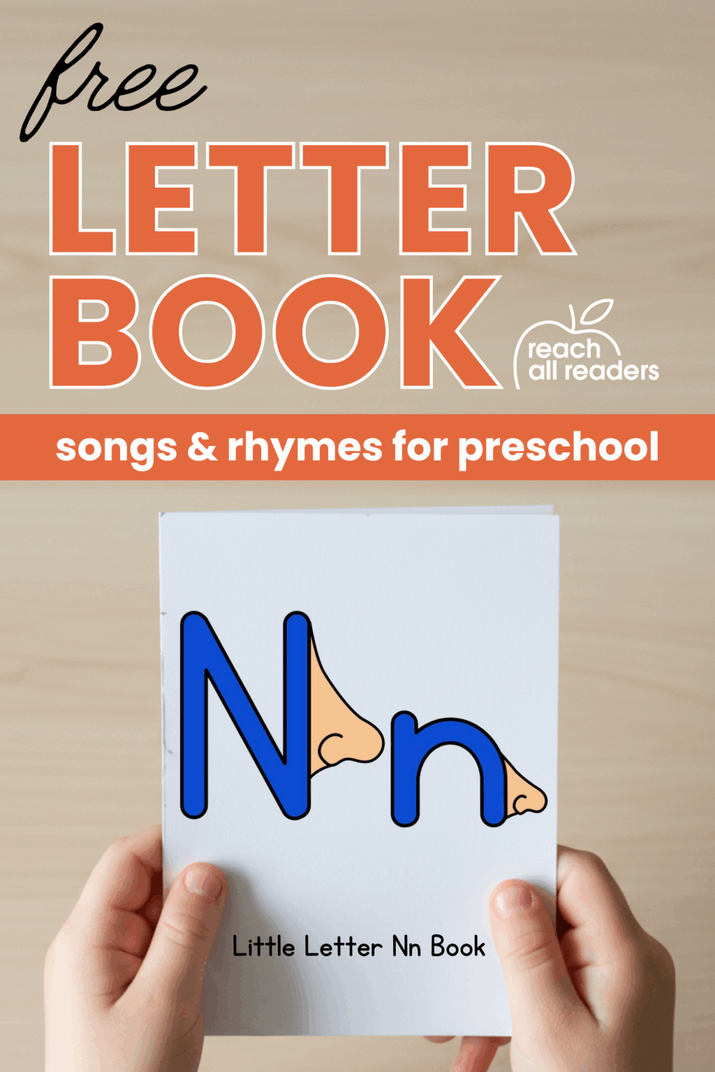 Free Letter Book of Rhymes & Songs - Letter N - Reach All Readers