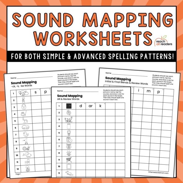 Sound Mapping Worksheets - Reach All Readers
